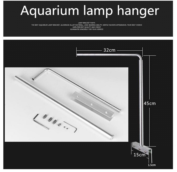 Aquarium lamp bracket fish tank lighting aluminum ... – Vicedeal