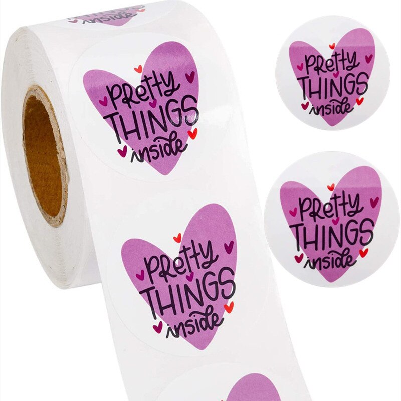 25/38mm Round "pretty Things Inside" Sti... – Grandado