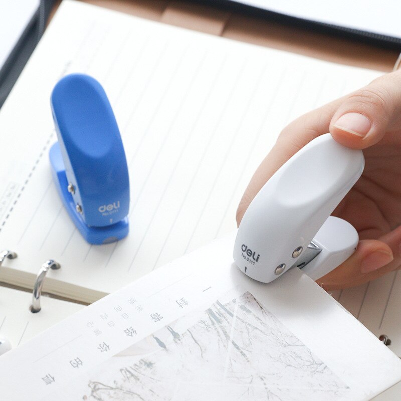 Mini perforadora de papel EZONE, 1 pieza, perforad... – Grandado