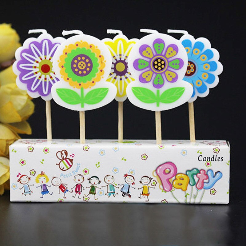 Home Decor Cartoon Craft Cake Topper Candles Child... – Grandado