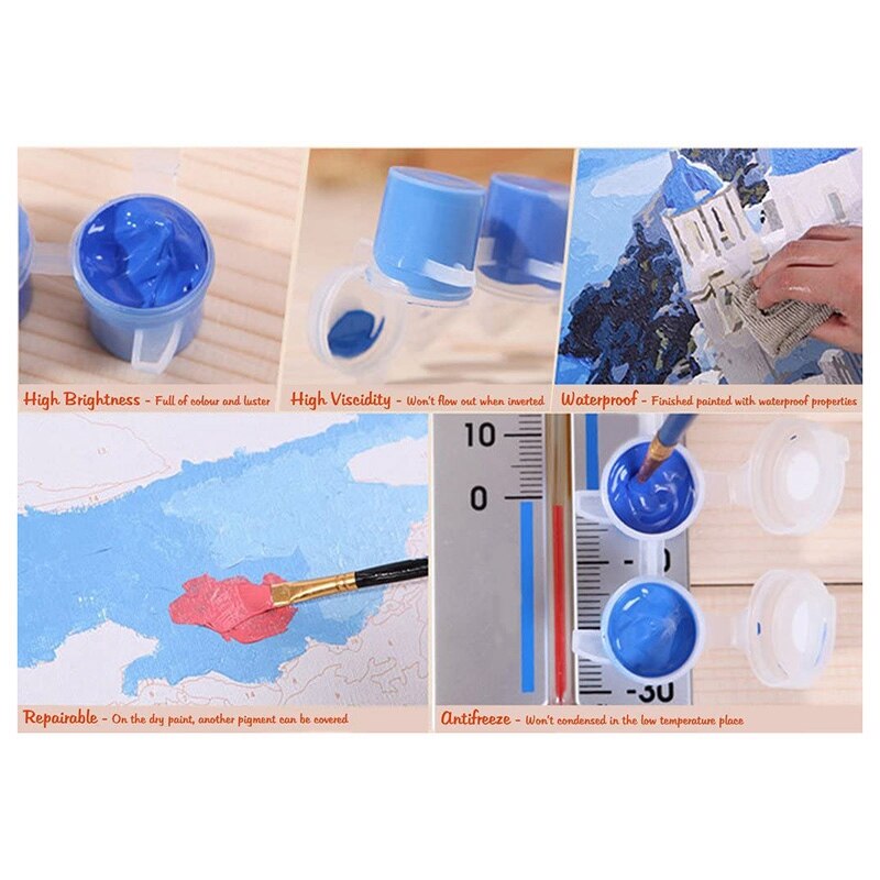 Paint By Numbers for Adults and Kids DIY Oil Paint... – Grandado