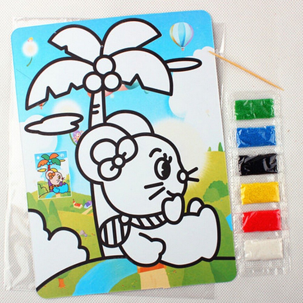 Educational Kid Scratch Painting Kid Toy 15cm * 20... – Grandado