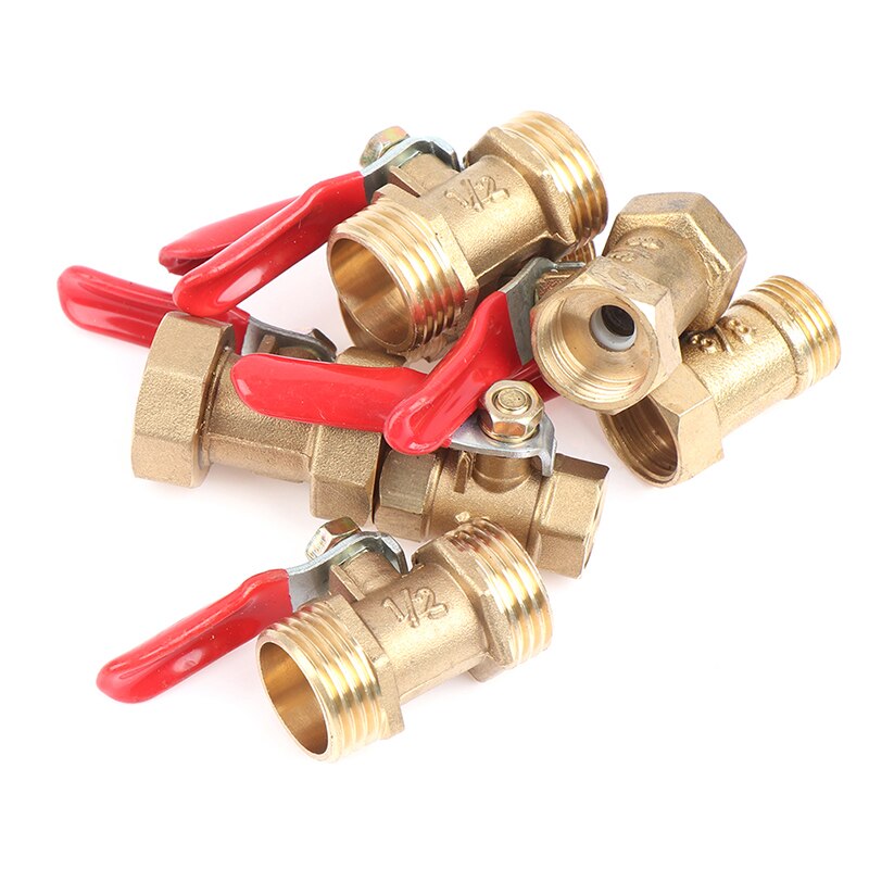 1PCS 1/4'' 3/8'' 1/2'' Brass Ball Valve BSP Thread... – Vicedeal