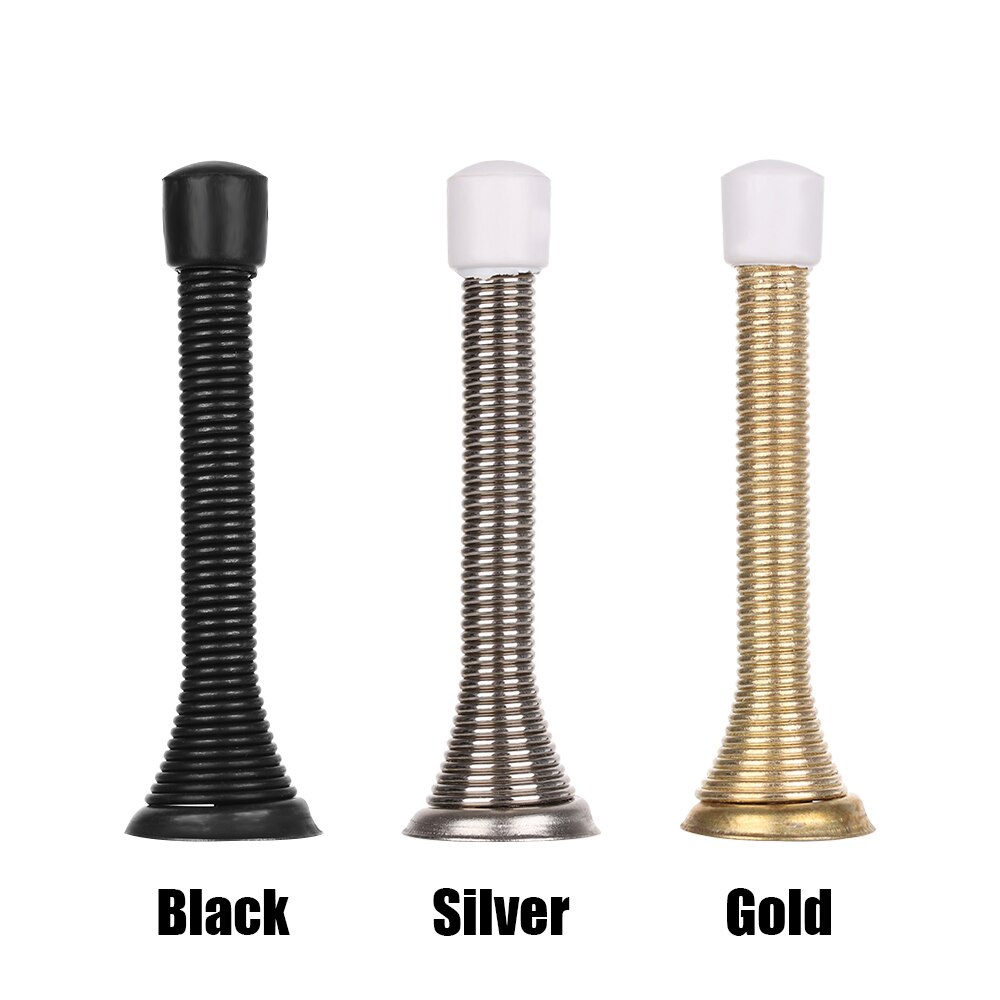Brass Chrome Spring Door Stop Stops Stopper Buffer... – Grandado