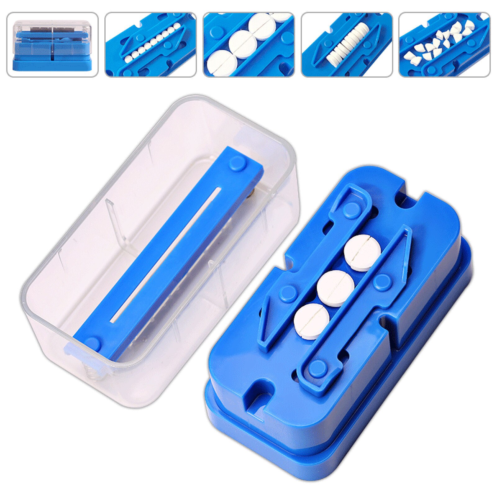 Portable Pills Cutter Box Convenient Adjustable Pi... – Grandado