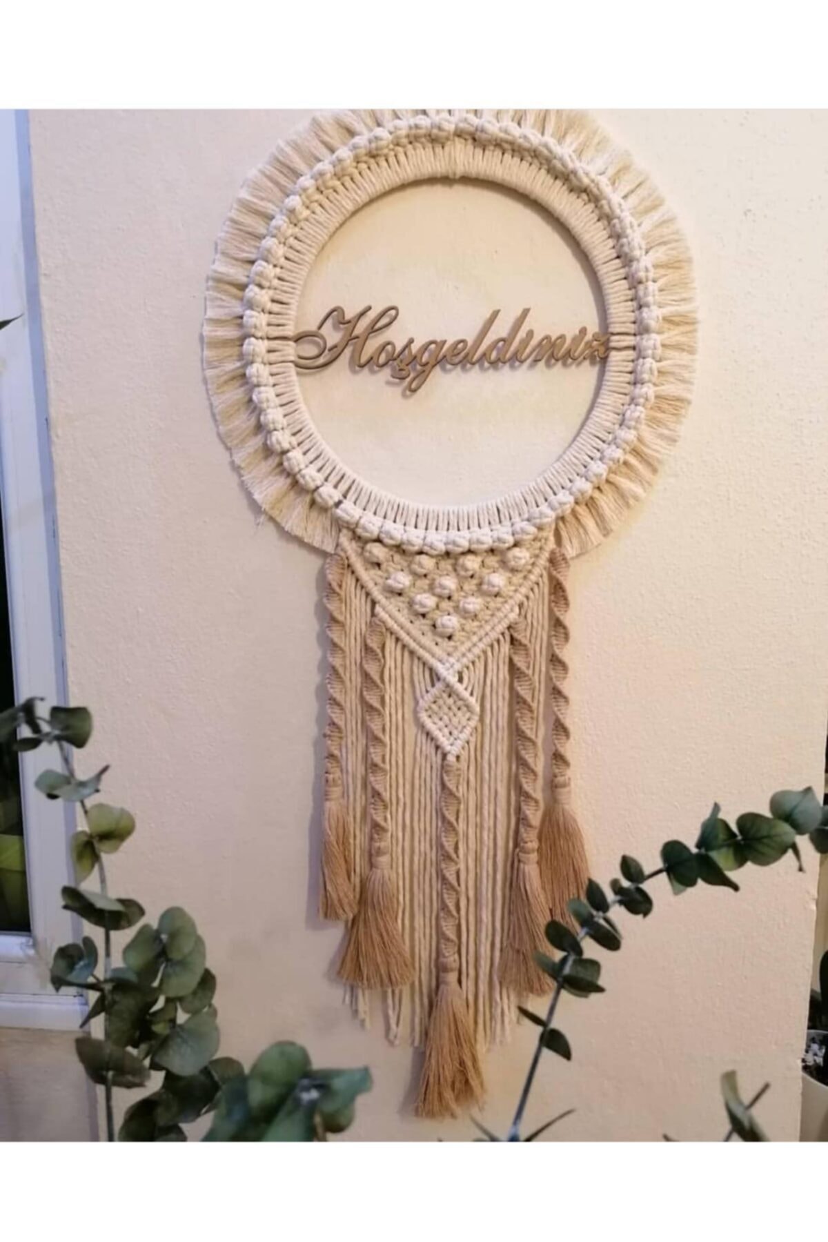 Handcraft Handmade Macrame Decorative Door Ornamen... – Grandado