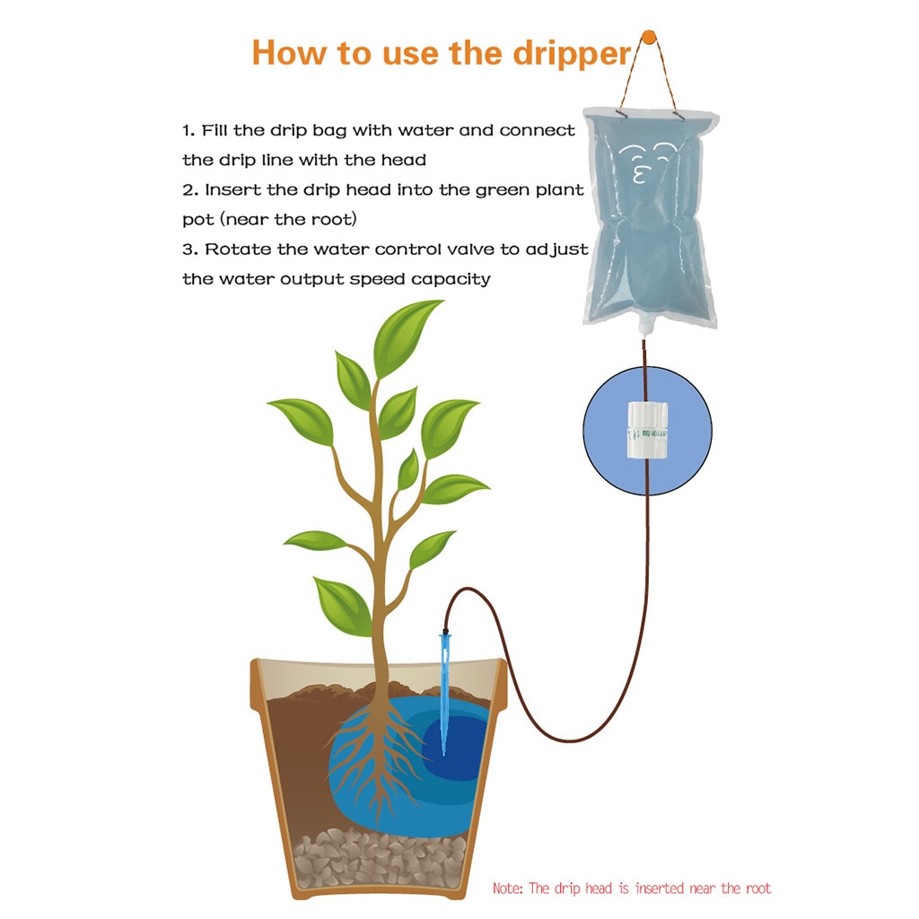 Automatic Watering Device Potted Plants Flower Dri... – Grandado