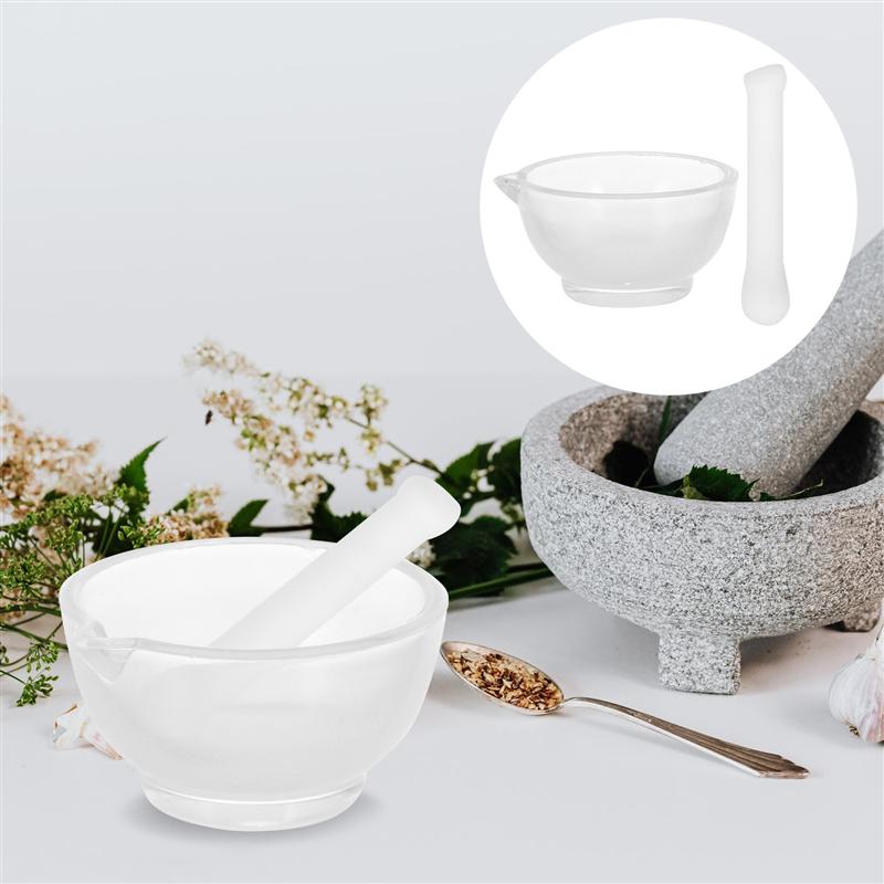 1 Set Portable Grinder Grind Bowl Pestle Mortar fo... – Vicedeal