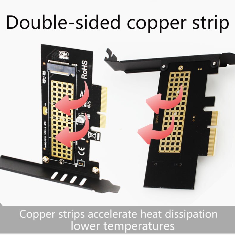 NVME transfer card PCIE to M2 Adapter NVMe M.2 PCI... – Grandado