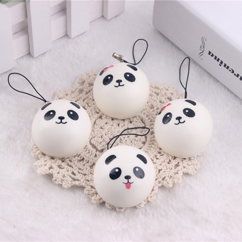 4/7/10cm Kitchen Bread Toys Cute Panda Face Cartoo... – Grandado