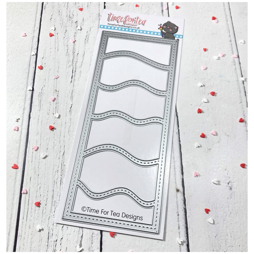 Wavy Line Metal Cutting Dies Scrapbook Diary Decor... – Grandado