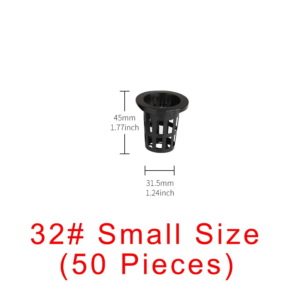50/100Pcs Hydrocultuur Kolonisatie Mesh Pot Netto ... – Vicedeal