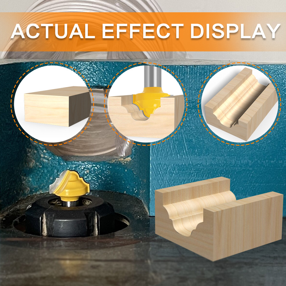 1 Pc 8 Mm Schacht Frees Houtsnijwerk 19 Mm Klassie... – LovingPrices