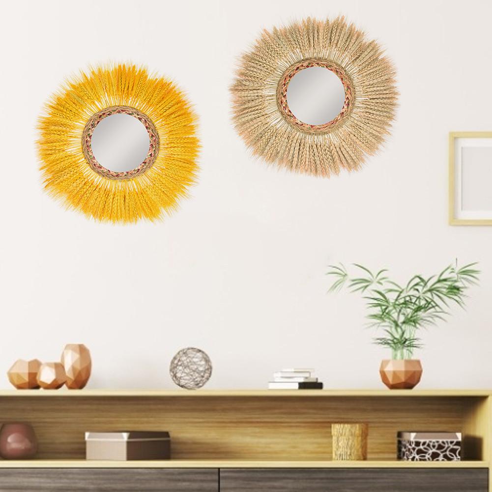 Hanging Wall Mirror Boho Wall Mirror Dressing Mirr... – Grandado