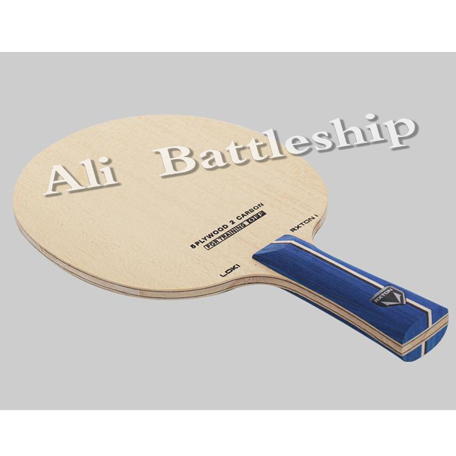 LOKI RXTON 1 PLUS 5 WOOD 2Carbon Table Tennis Padd... – Grandado