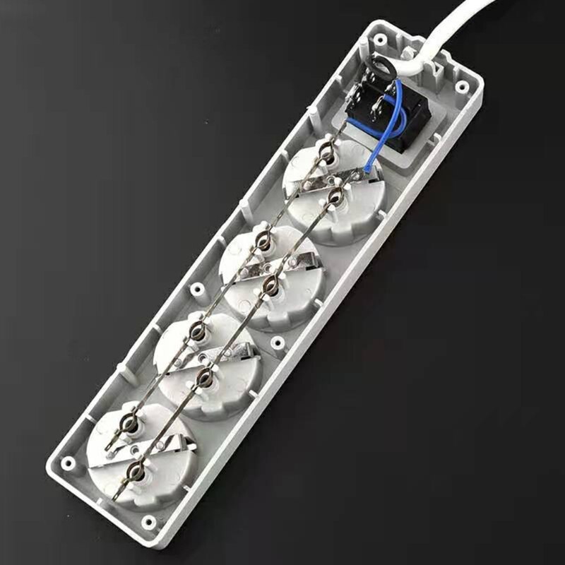 EU Standard German Type Power Strip 3/4/5 Sockets ... – Grandado