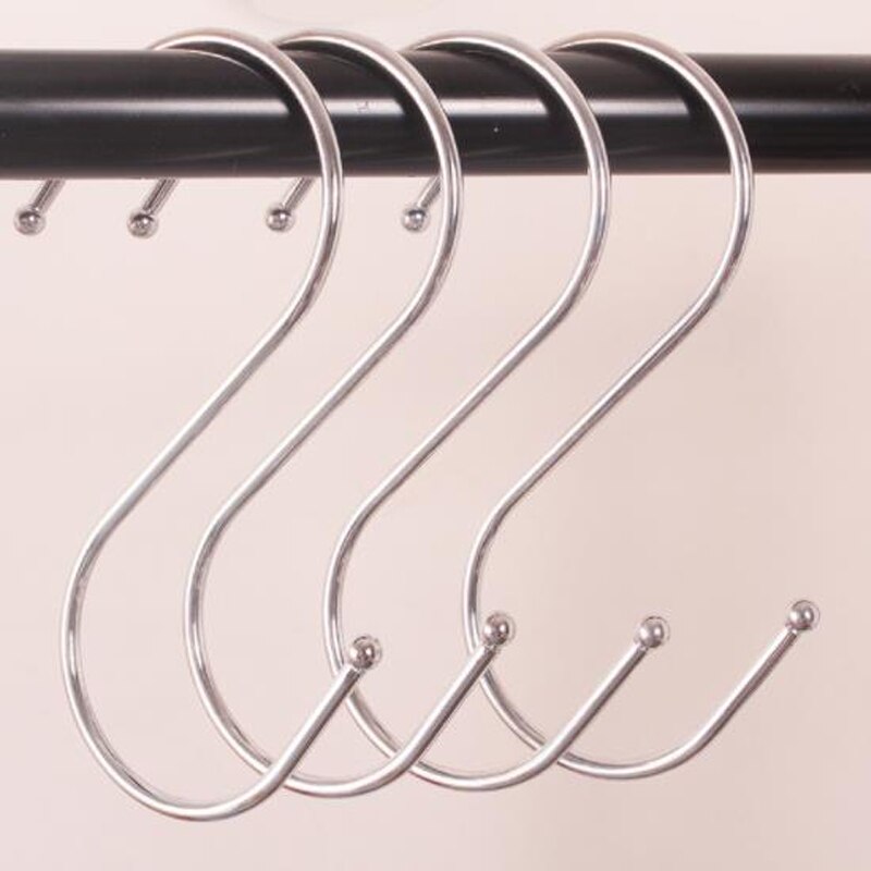S Hook Key Hanger Clothing Store Organizer Closet ... – Grandado
