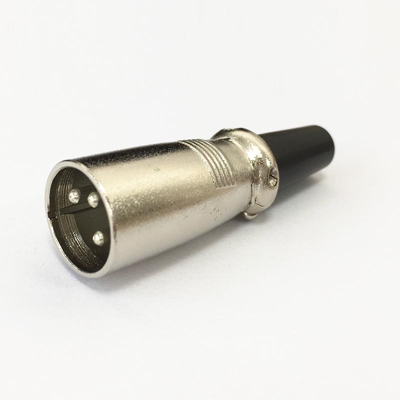 2pcs Cannon XLR Connector male Plug 3-pin for Micr... – Vicedeal