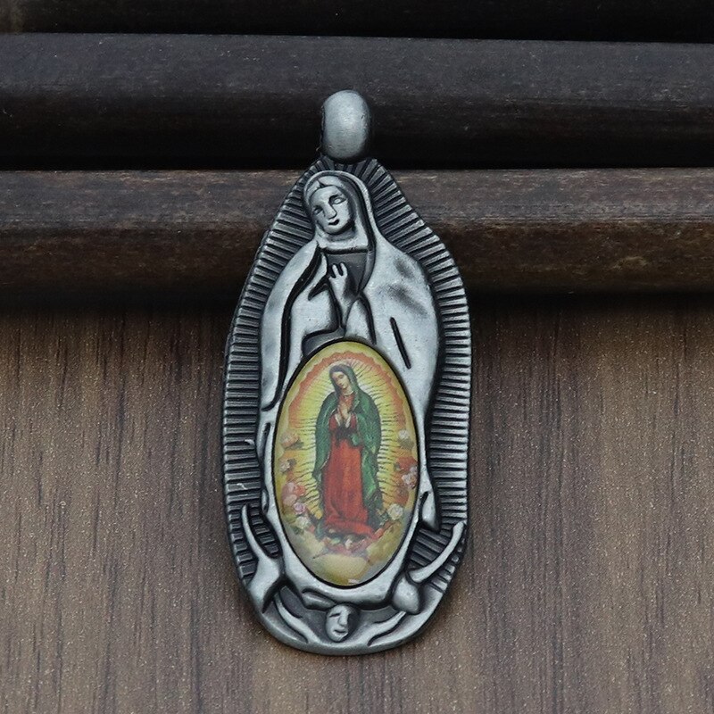 HeyMamba Bronze Catholic Lourdes Holy Mary Statue ... – Grandado