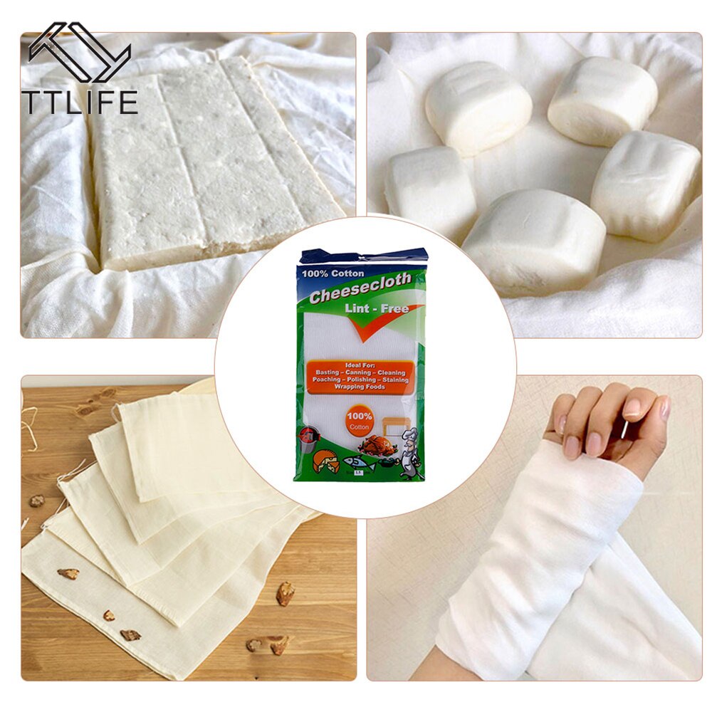 TTLIFE White 1.5 Yard Cheese Cloth Bleached Width ... – Vicedeal