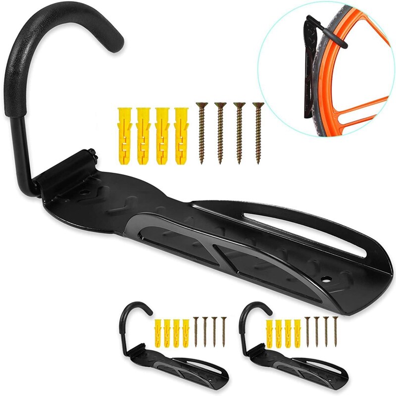 3Pack Bike Wall Mount Hook Bicycle Rack Garage Wal... – Vicedeal