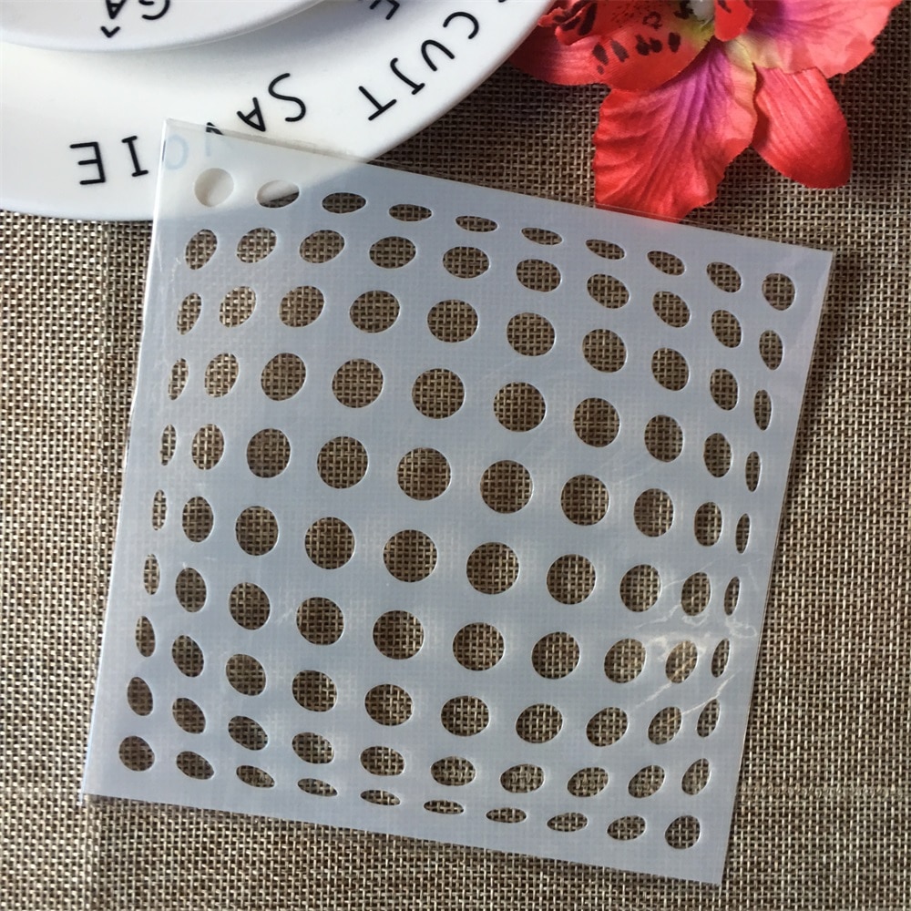 4Pcs 13cm 3D Bubble Round Dot Circle DIY Layering ... – Vicedeal