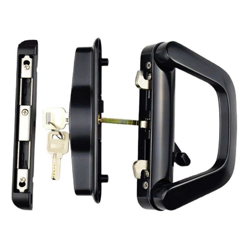 Balcony Glass Single Side with Key Zinc Alloy Slid... – Grandado