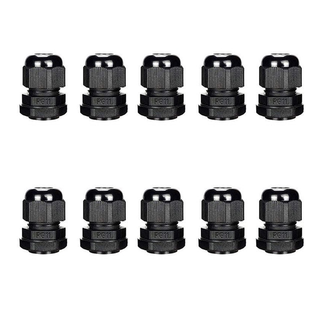10 Pieces Nylon Cable Gland Kit, Waterproof Ip68 C... – Vicedeal
