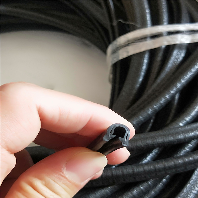 3 m U Stijl Rubber Edge Trim Black Seal Protector ... – Grandado