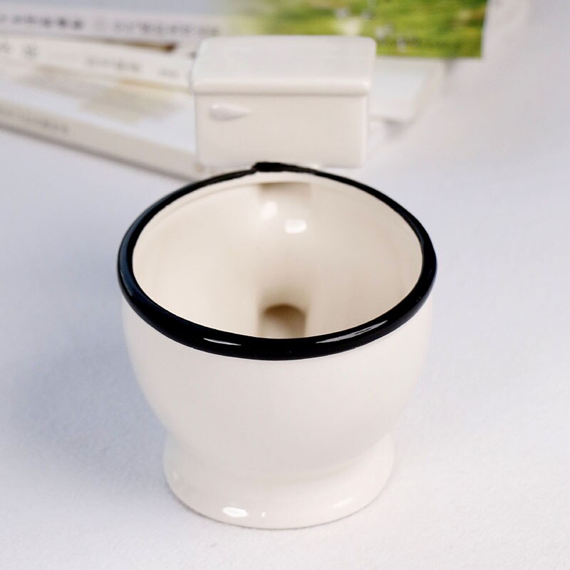 Novelty Toilet Ceramic Coffee Mug With Handle 300m... – Grandado