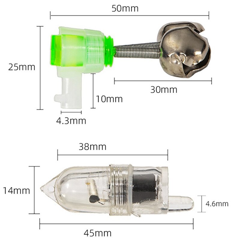 10PCS LED Fishing Night Light Fishing Signal Light... – Vicedeal