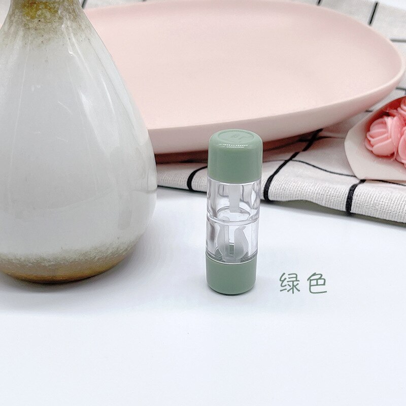 1 Pcs Colored Contact Lenses Case L+R Contact Lens... – Grandado