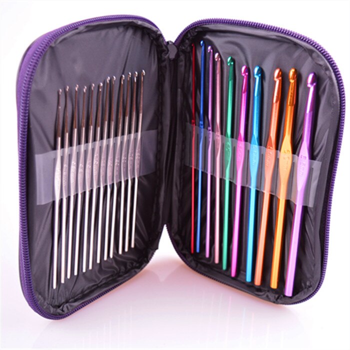 Stainless steel crochet metal alumina crochet set ... – Grandado