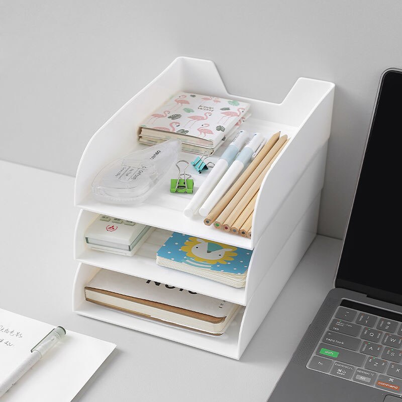 2PCS-A4 A5 Desktop File Tray Organizer Document Or... – Grandado