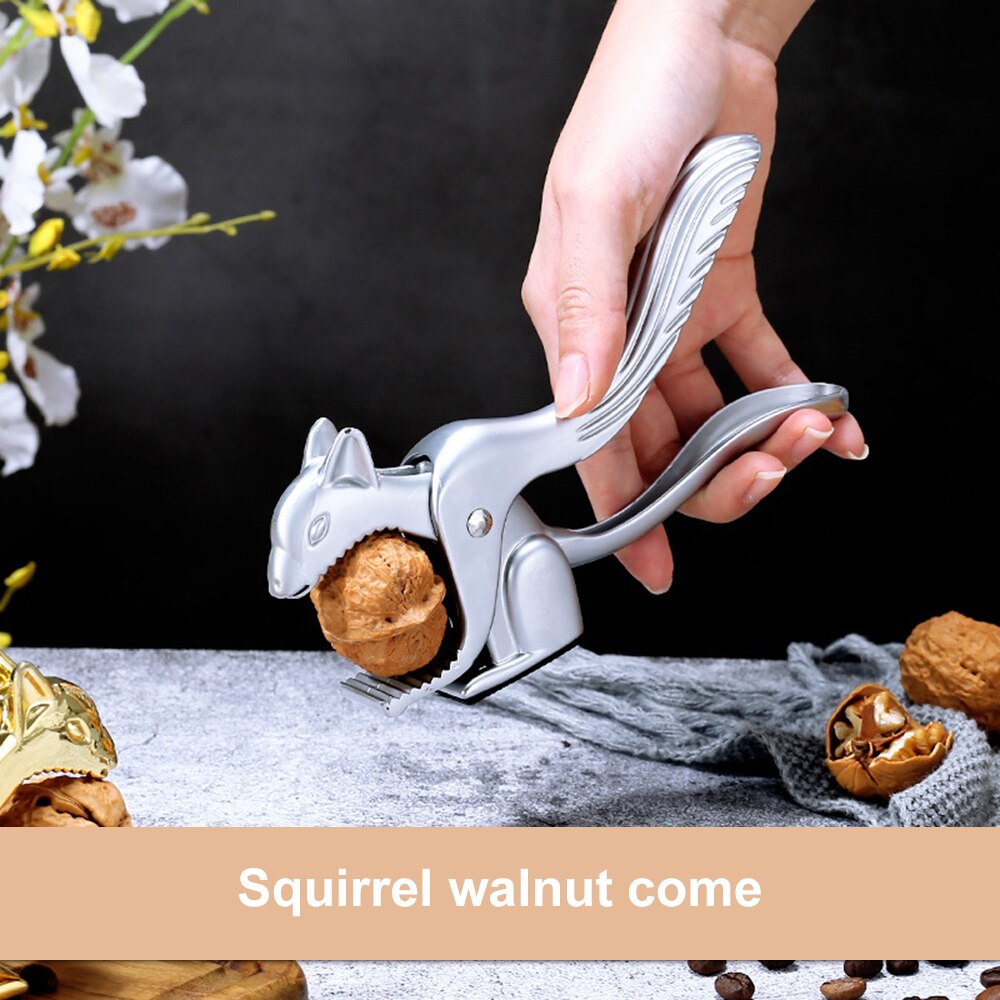 Zinc Alloy Squirrel Shaped Nut Opener Pecan Almond... – Grandado