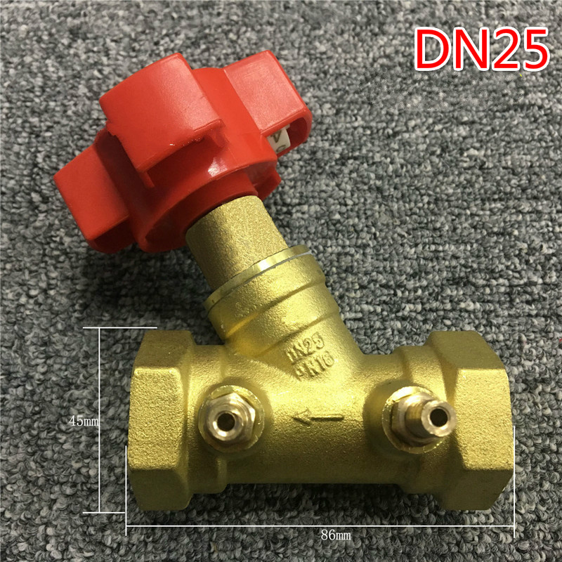 brass balancing valve Regulating valve DN15-DN50 – Grandado