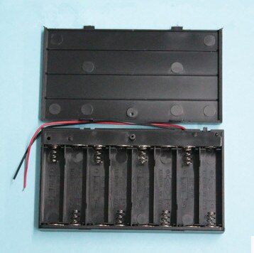 10 Pcs 8 x AA 12V Battery Holder Case Box Wired ON... – Grandado