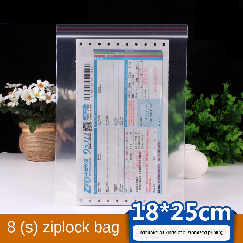 Ziplock Zak Transparante Plastic Verpakking Zak 18... – Vicedeal