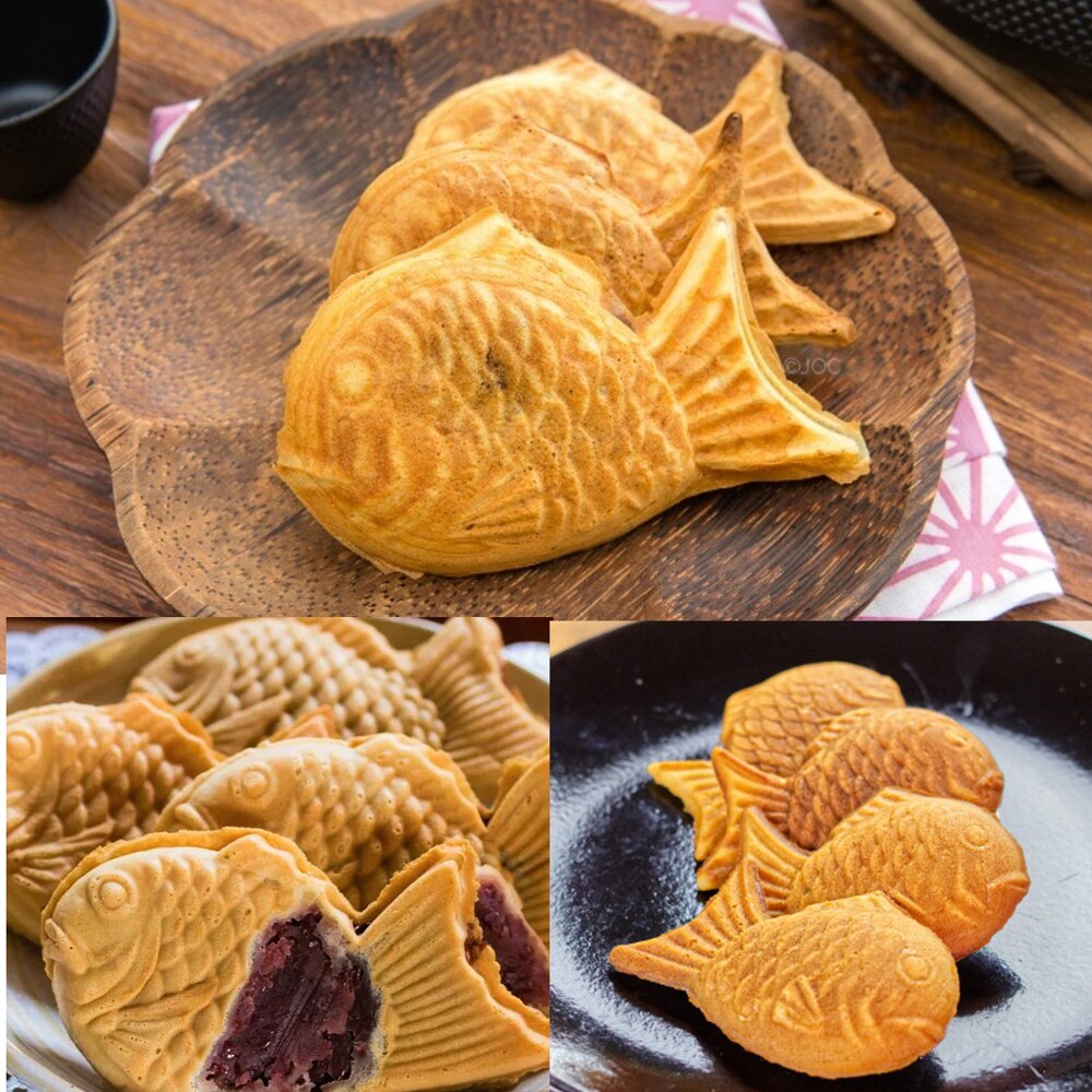2 Molds Non-stick Fish Shaped Waffle Pan Maker Cak... – Grandado