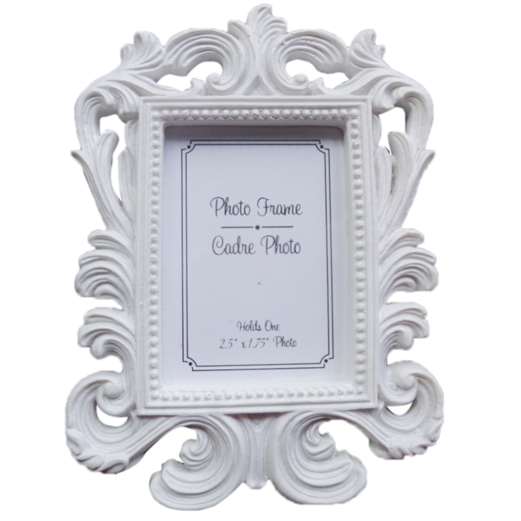 Classic Baroque Branches small photo frame black a... – Grandado
