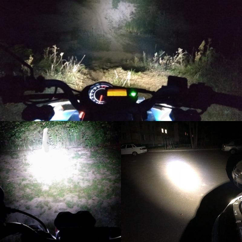 18LED Motorcycle Headlight 30W 3000LM Moto Light A... – Grandado