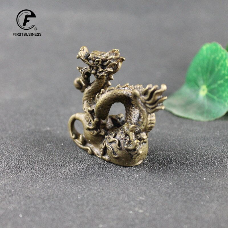 Antique Bronze Dragon Statue Ornaments Pure Copper... – Grandado