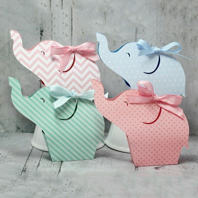 Elephant Box Metal Embossing Die Cute Elephant Ani... – Vicedeal