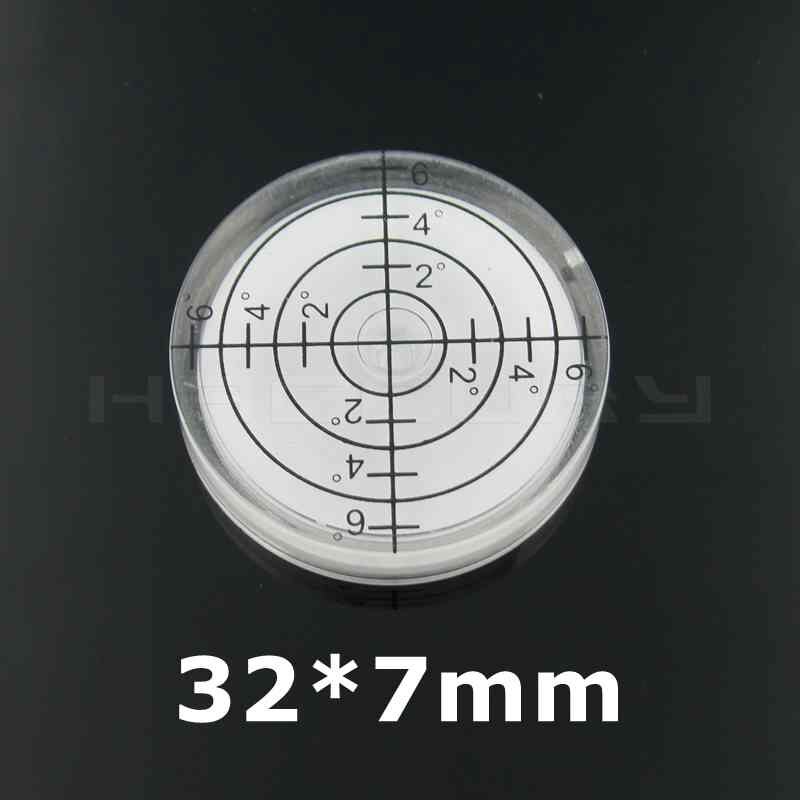 HACCURY White Color Plastic Bullseye Bubble level ... – Vicedeal