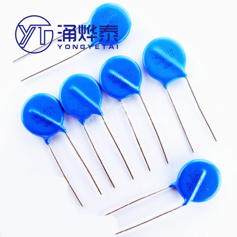 YYT 10PCS Varistor 14K 14D 220/270/390/470/680/121... – Grandado