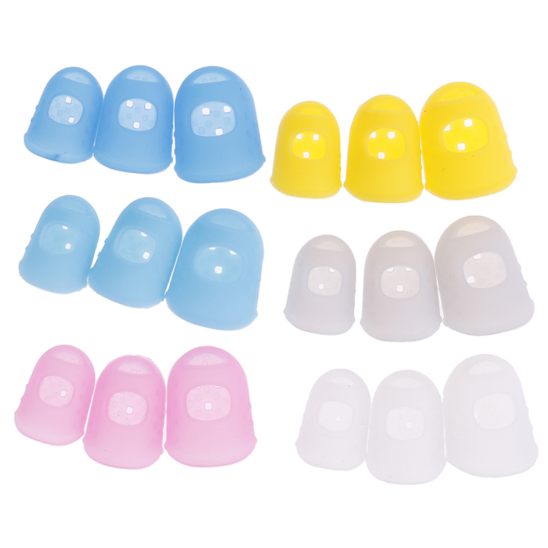 3 Size Multicolor Siliconen Vingerhoed Tip Anti-Pi... – Vicedeal