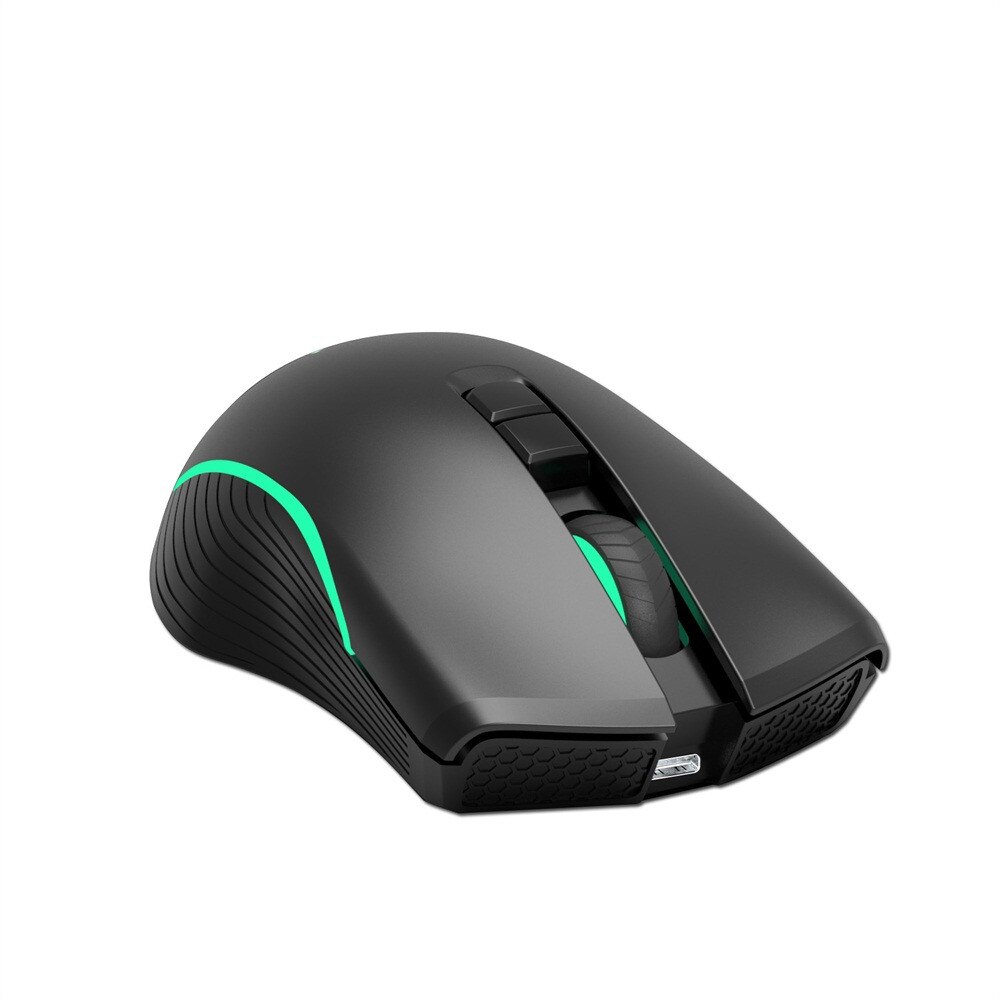 TYPE C Rechargeable Wireless LED Optical Ergonomic... – Vicedeal