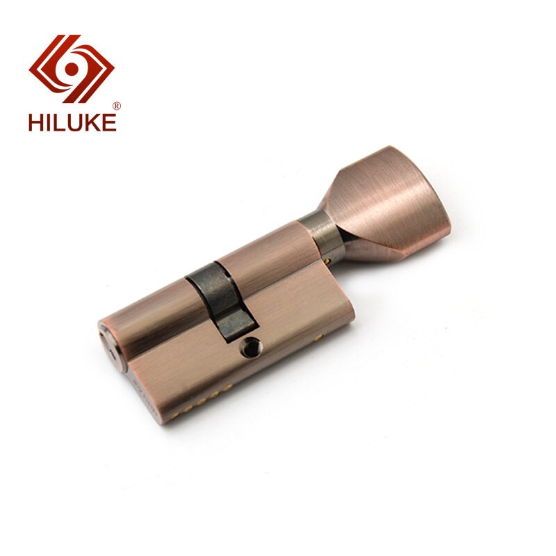 60MM BRASS CYLINDER WITH BUTTON SINGLE OPE STYL EU... – Grandado