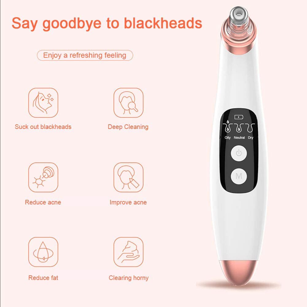 Blackhead Remover Point Noir Electric Acne Vacuum ... – Grandado