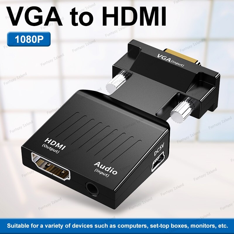 HW-2217 Vga Naar Hdmi Converter Met Audio Vga Naar... – Vicedeal
